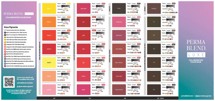Color Charts - Perma Blend