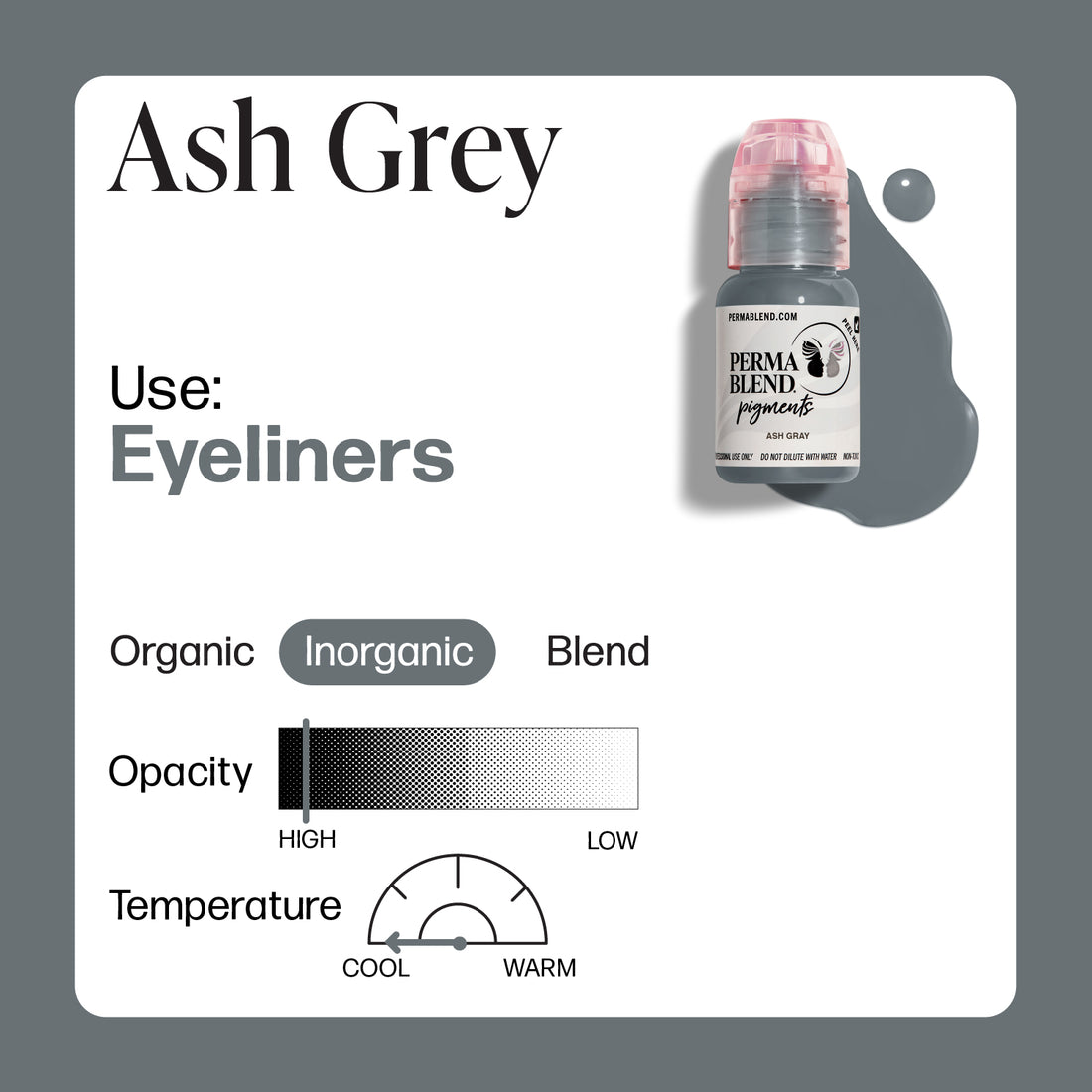 Ash Grey | Perma Blend Pigments - Perma Blend