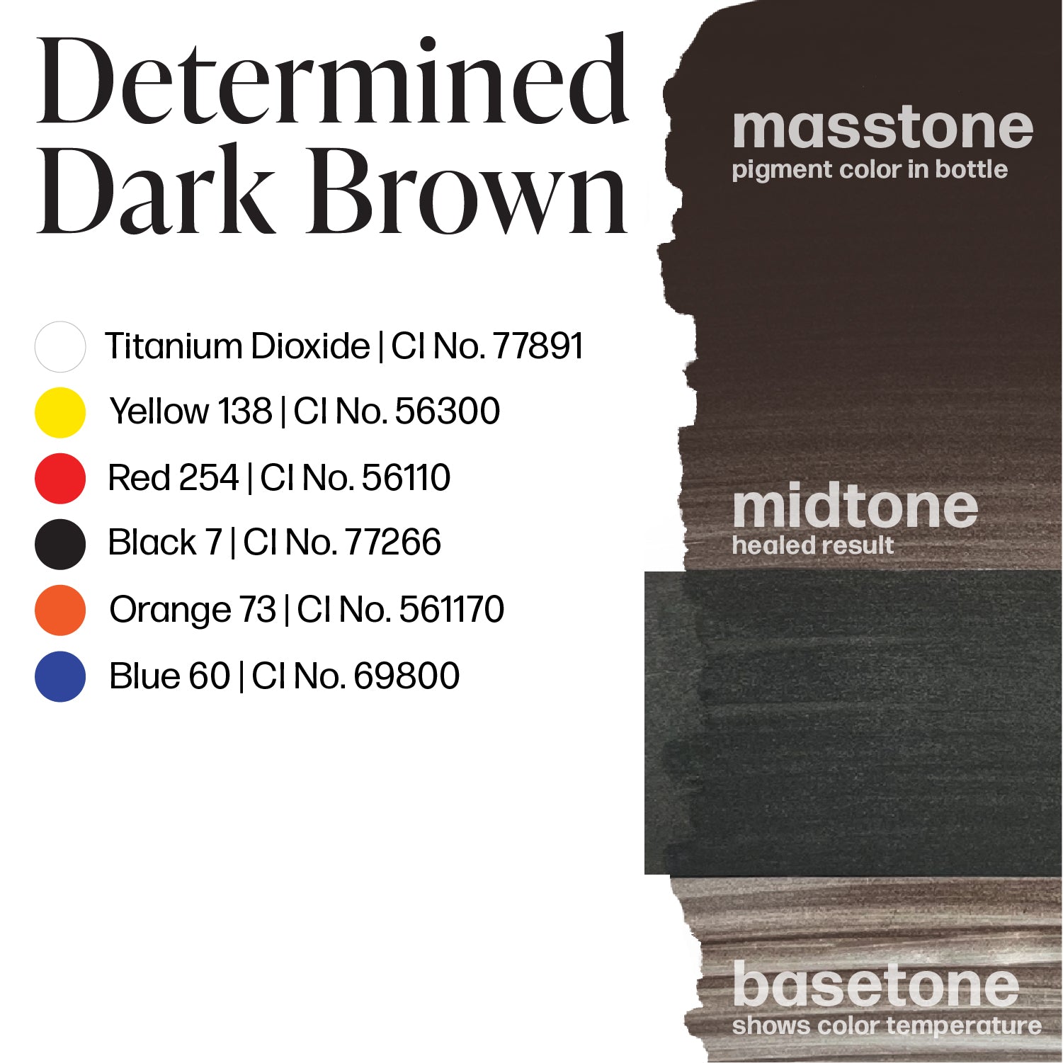 LUXE Determined Dark Brown - Vicky Martin Unstoppable Areola - 1/2 oz ...