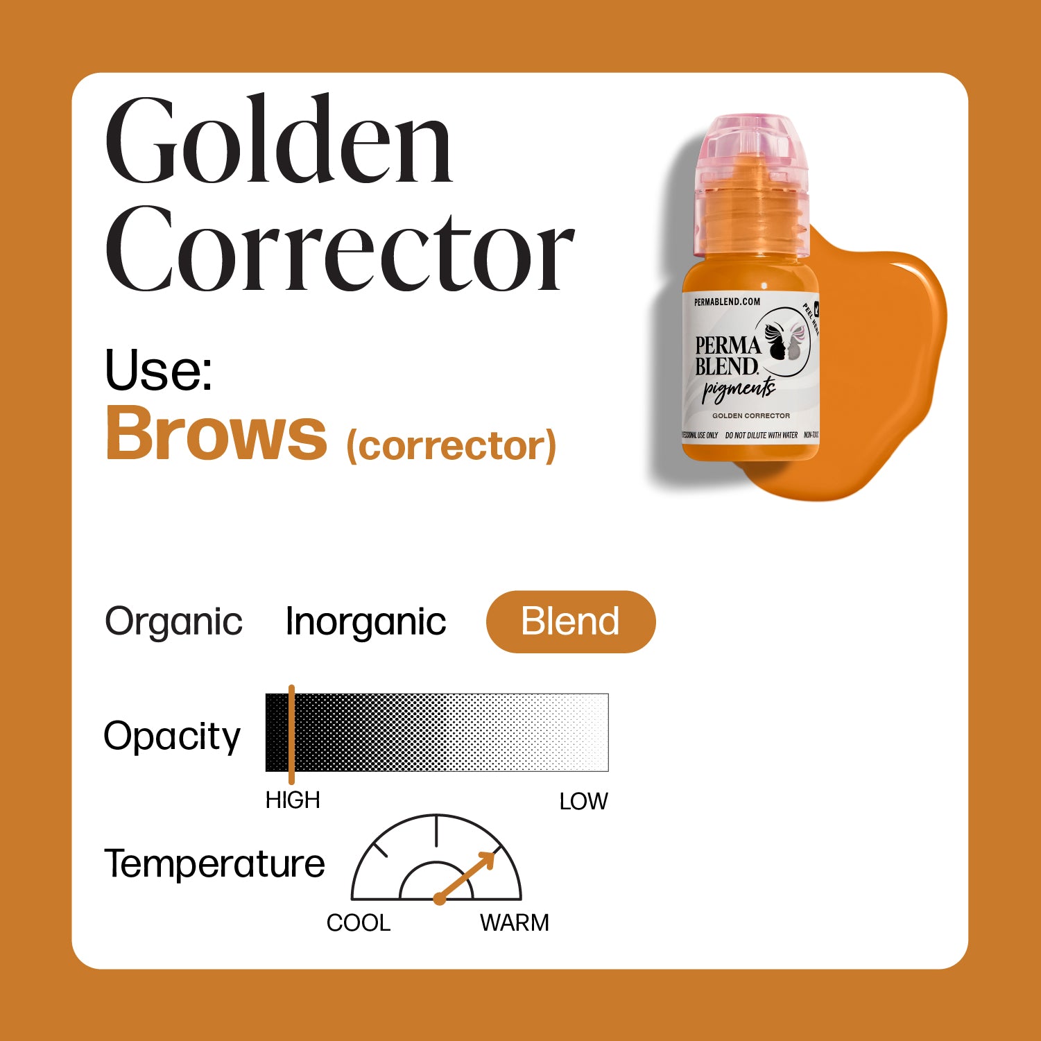 Golden Corrector | Perma Blend Pigments - Perma Blend