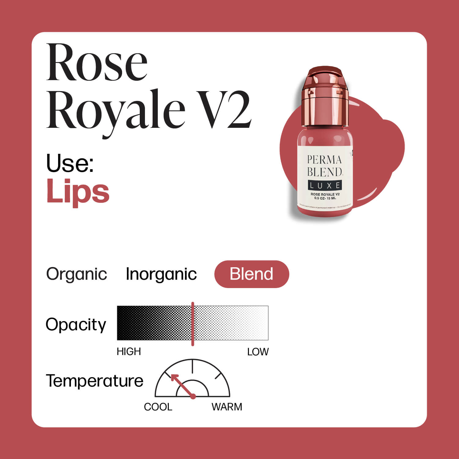 LUXE - Rose Royale | Perma Blend Pigments - Perma Blend