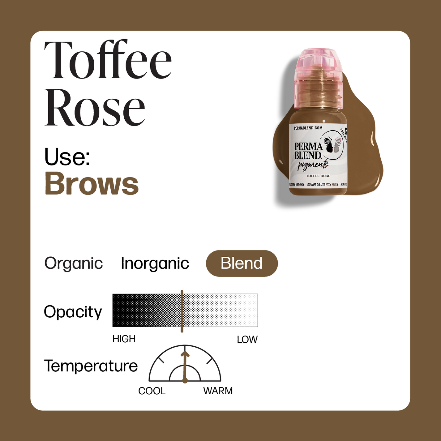 Toffee Rose | Perma Blend Pigments - Perma Blend