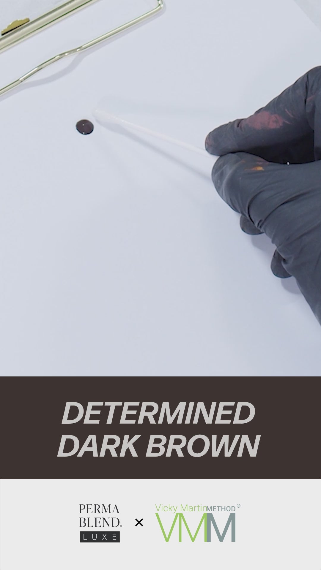 LUXE Determined Dark Brown - Vicky Martin Unstoppable Areola - 1/2 oz ...
